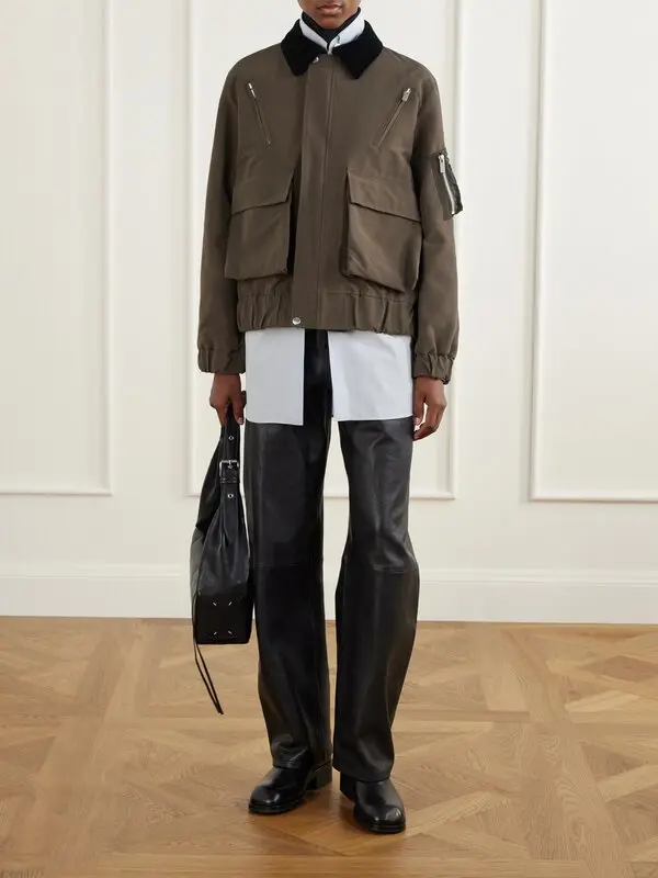 Sacai Cotton-blend Shell Jacket