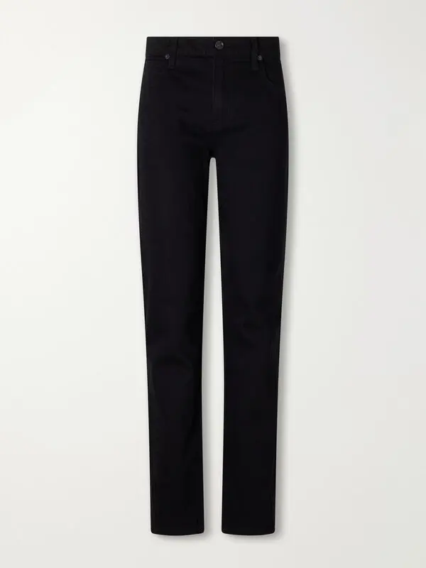 SLVRLAKE Naomi Slim Low-rise Slim-fit Jeans - Black