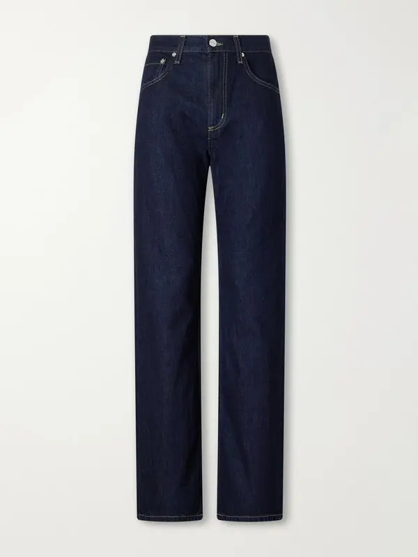TWP Kent St Mid-rise Straight-leg Jeans