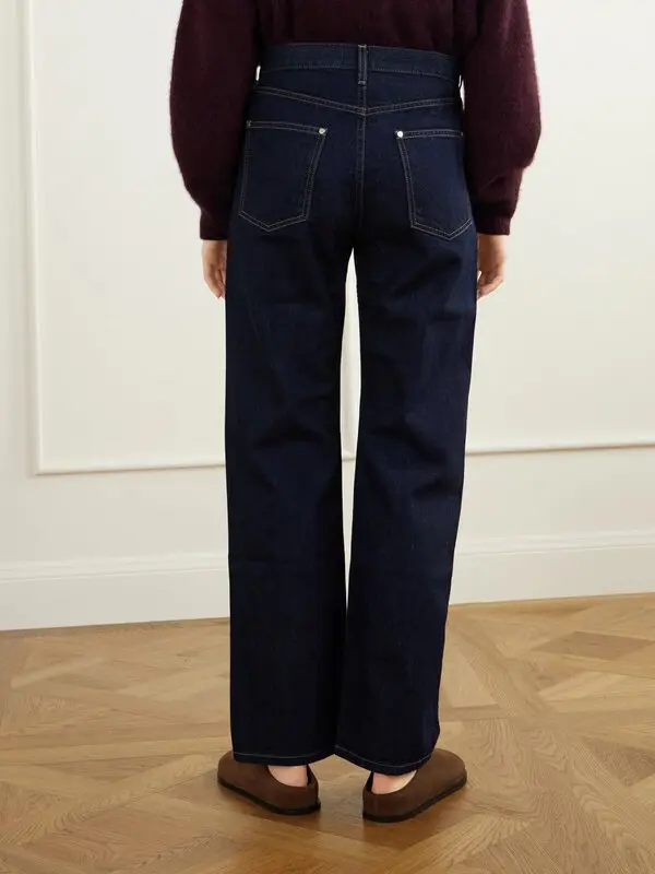 TWP Kent St Mid-rise Straight-leg Jeans