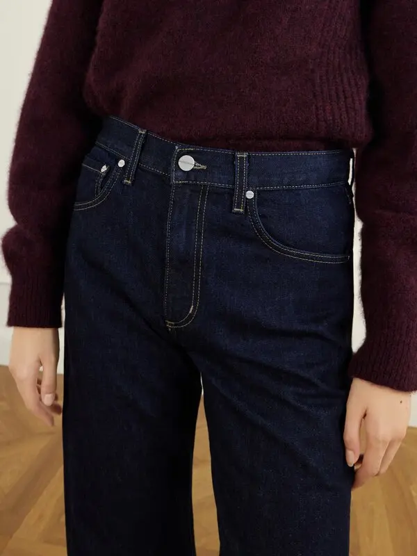 TWP Kent St Mid-rise Straight-leg Jeans