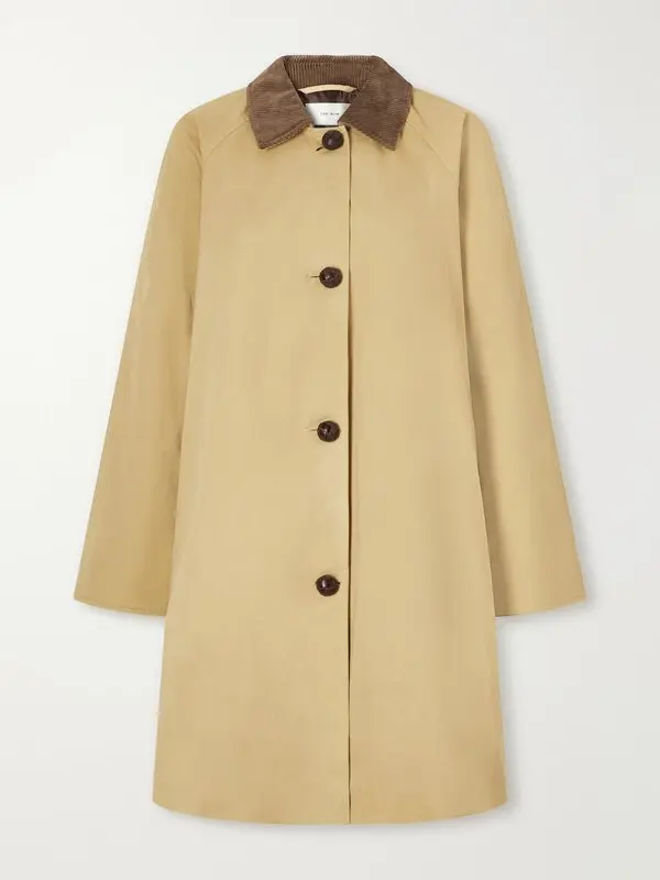 THE ROW Ina Cotton-gabardine Coat