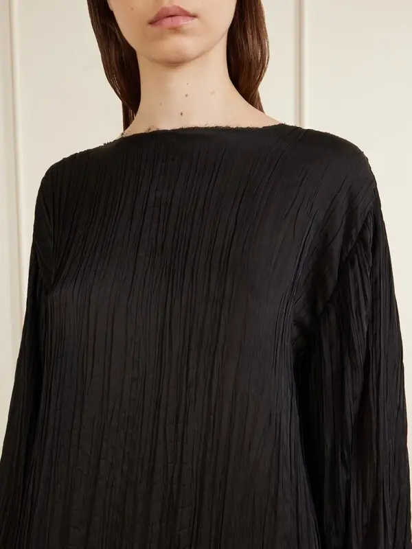 THE ROW Joma Silk Midi Dress