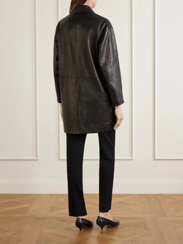 THE ROW Donata Leather Coat