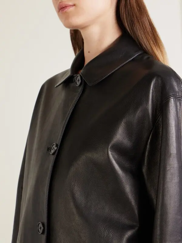 THE ROW Donata Leather Coat
