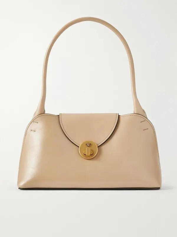 Versace Vivian Medusa-embellished Leather Shoulder Bag