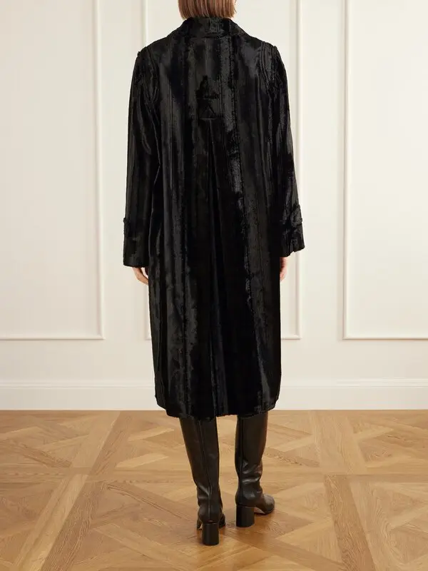 BLAZÉ MILANO Woolly Velvet Coat