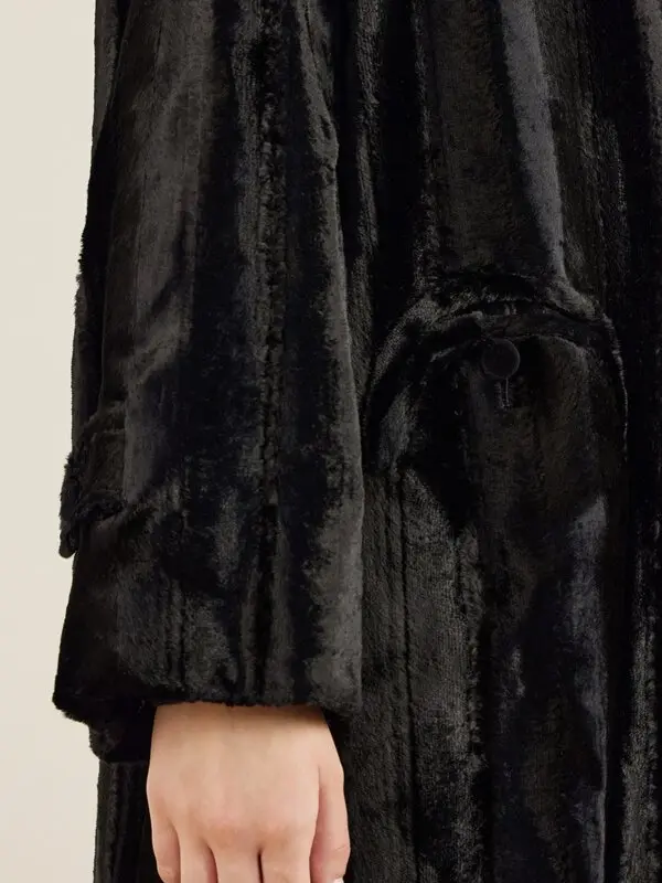 BLAZÉ MILANO Woolly Velvet Coat