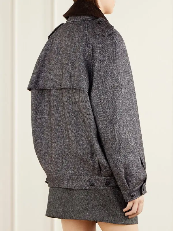 BLAZÉ MILANO Chausie Wool-blend Jacket