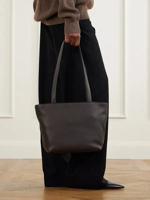 THE ROW Parker Leather Shoulder Bag