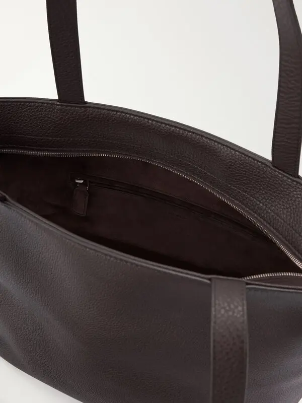 THE ROW Parker Leather Shoulder Bag
