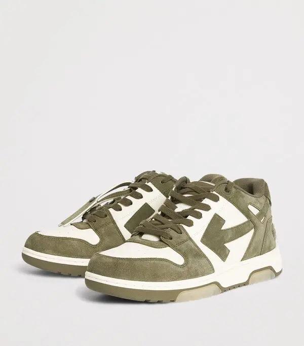 Off-White Suede Out Of Office Sneakers