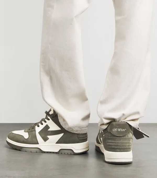 Off-White Suede Out Of Office Sneakers