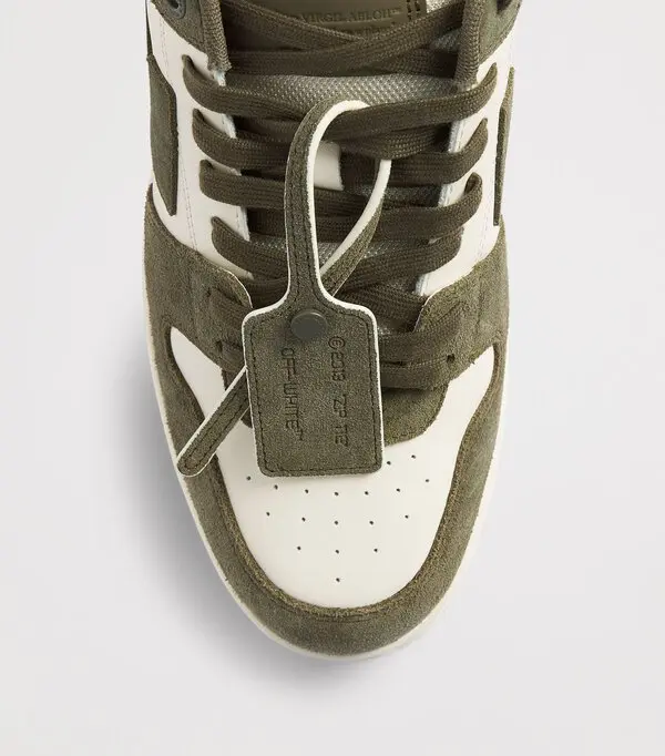 Off-White Suede Out Of Office Sneakers