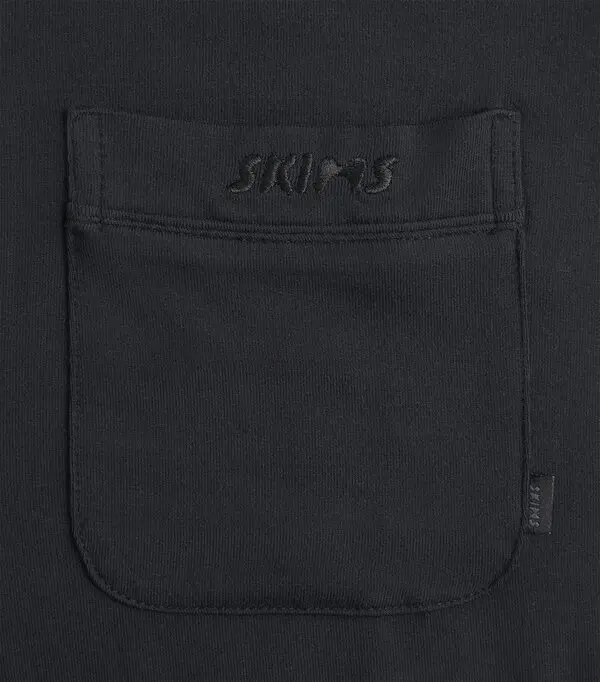 SKIMS Sleep Short-sleeve Pyjama Set - Black