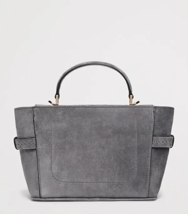 Max Mara Suede Margaux Top-handle Bag