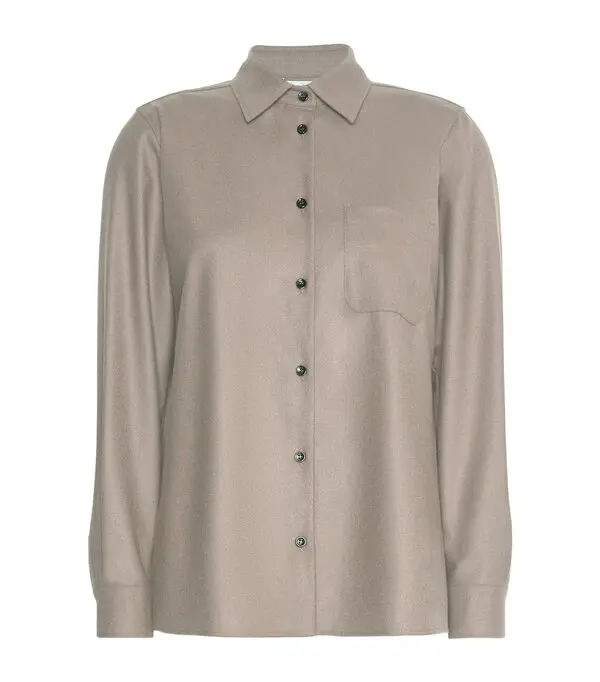 Max Mara Stretch-cashmere Shirt