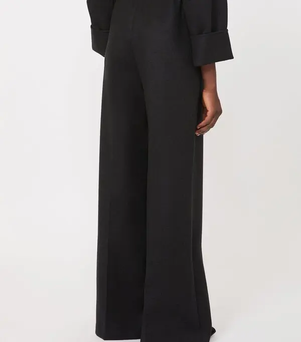 Max Mara Stretch-virgin Wool Drawstring Trousers