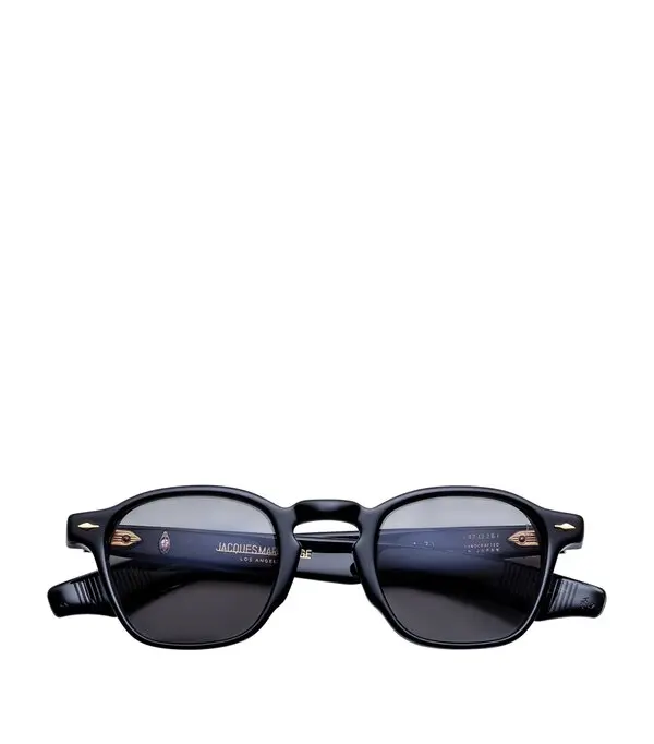 JACQUES MARIE MAGE Zephirin 47 Round Sunglasses