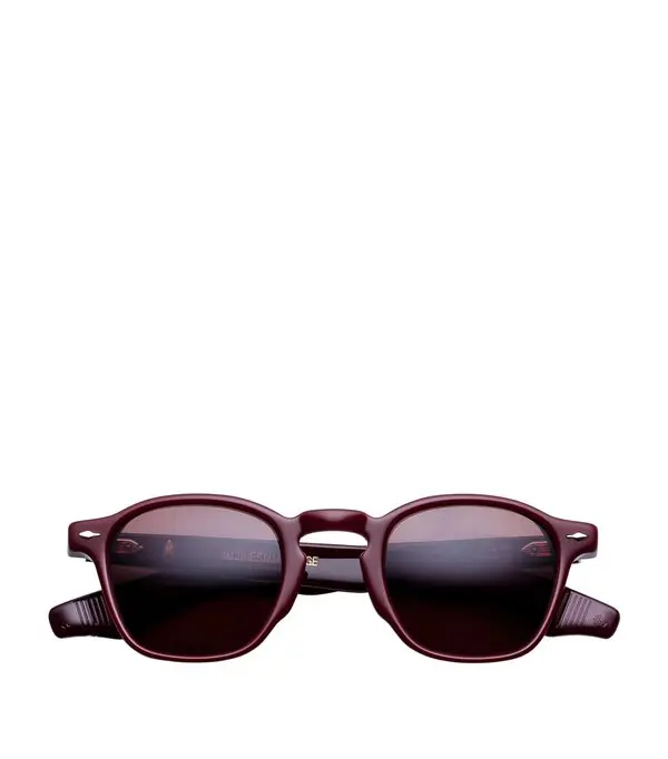 JACQUES MARIE MAGE Zephirin 47 Round Sunglasses
