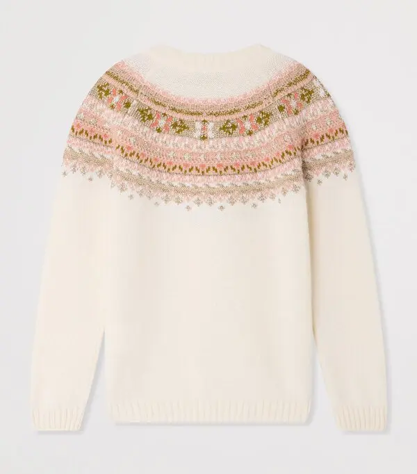 Bonpoint Wool-blend Jacquard Sweater