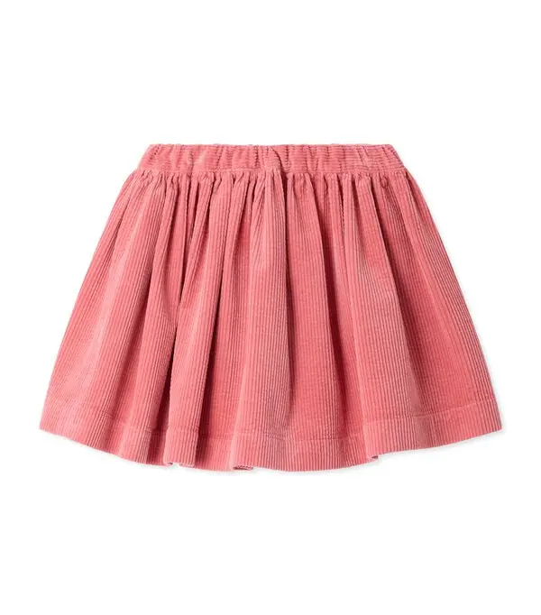 Bonpoint Cotton Corduroy Skirt - Pink