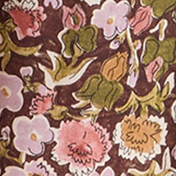 Bonpoint Cotton Floral Print Skirt