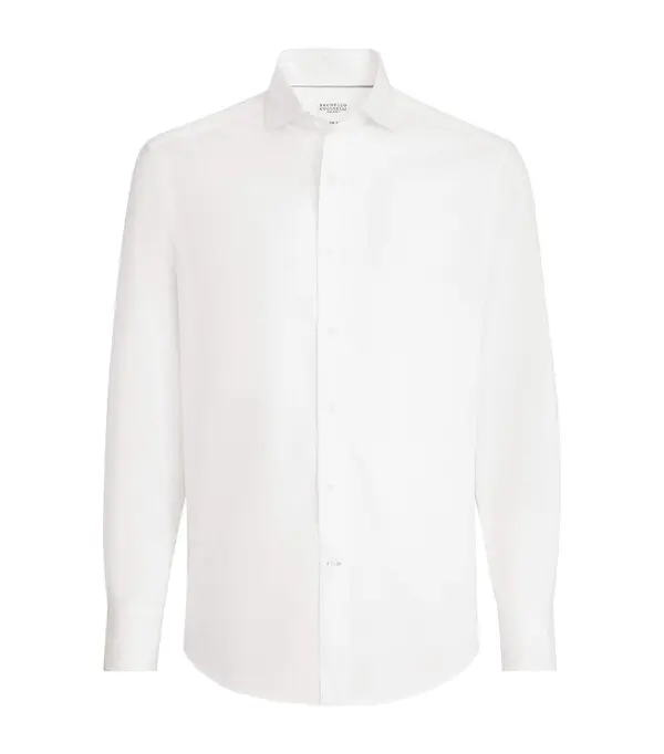 Brunello Cucinelli Cotton Twill Shirt