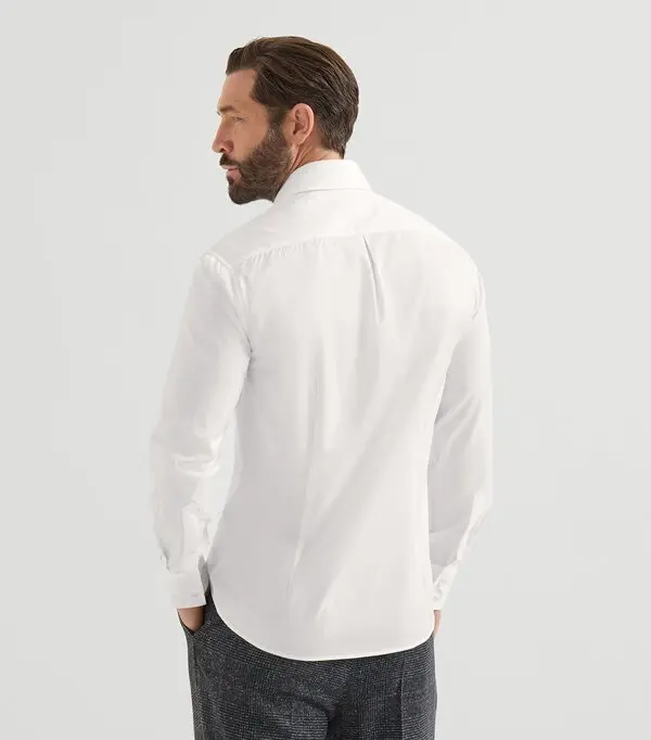 Brunello Cucinelli Cotton Twill Shirt