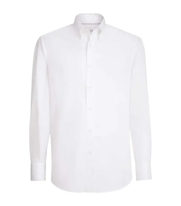 Brunello Cucinelli Cotton Twill Shirt