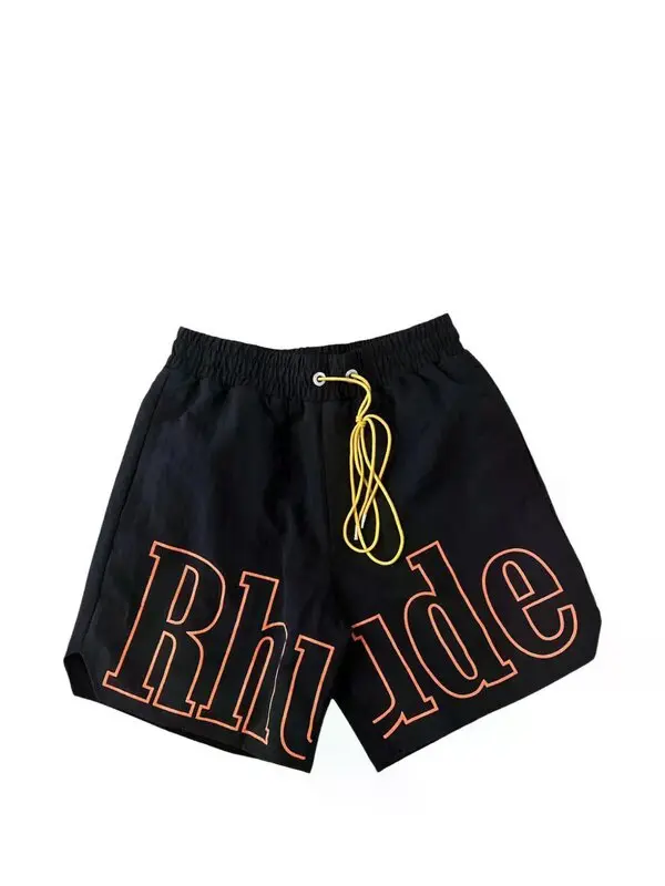 Rhude Logo-print Swim Shorts
