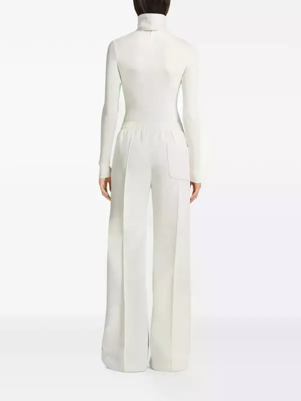 COURREGES Snap-button Twill Trousers