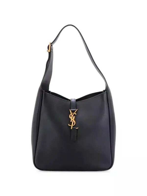 Saint Laurent Le 5 A 7 Supple Leather Small Hobo Bag