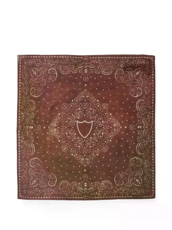 HTC LOS ANGELES Star-print Bandana - Brown