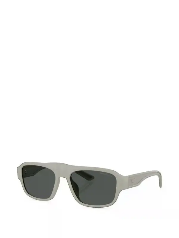 Emporio Armani Rectangle-frame Sunglasses - Green
