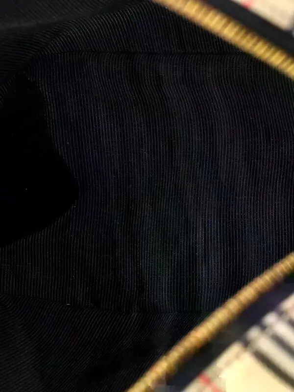 Burberry Link 1983 Knight Check Canvas Medium Backpack