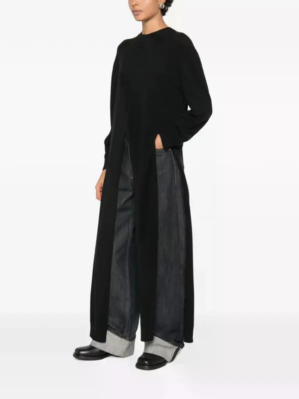DARKPARK Slit-detail Gia Sweater