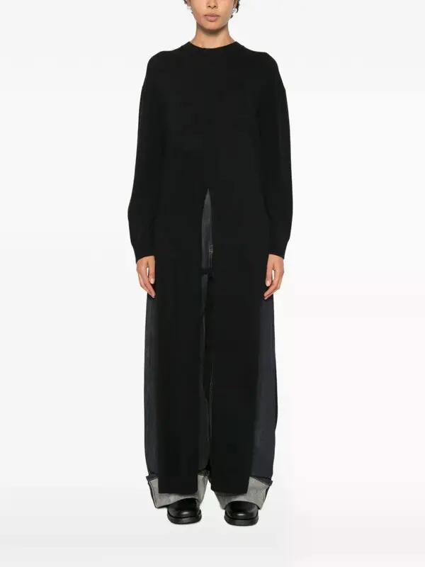 DARKPARK Slit-detail Gia Sweater