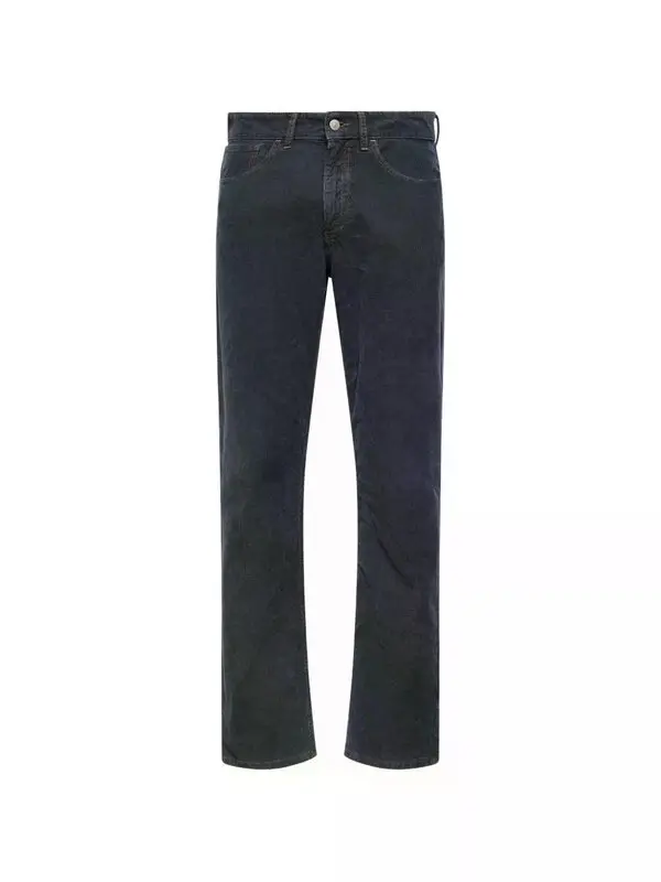 MAISON MARGIELA Belt-loop Corduroy Trousers - Blue