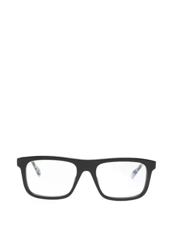 Gucci Tortoiseshell-effect Rectangle-frame Glasses