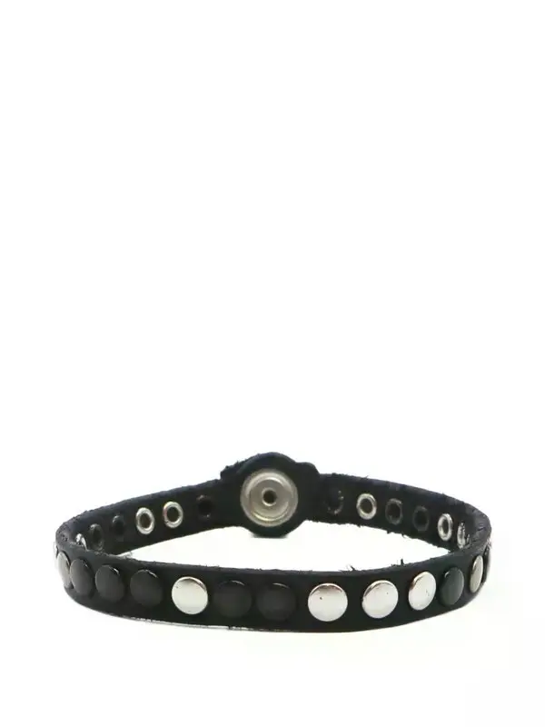 HTC LOS ANGELES Stud-embellished Leather Bracelet