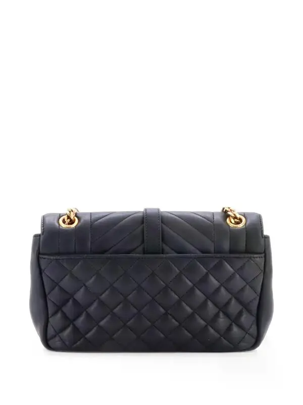 Saint Laurent Classic Monogram Envelope Satchel Mixed Matelasse Leather Medium Shoulder Bag