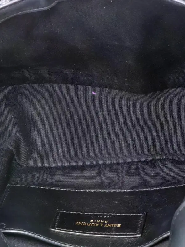 Saint Laurent Classic Monogram Envelope Satchel Mixed Matelasse Leather Medium Shoulder Bag