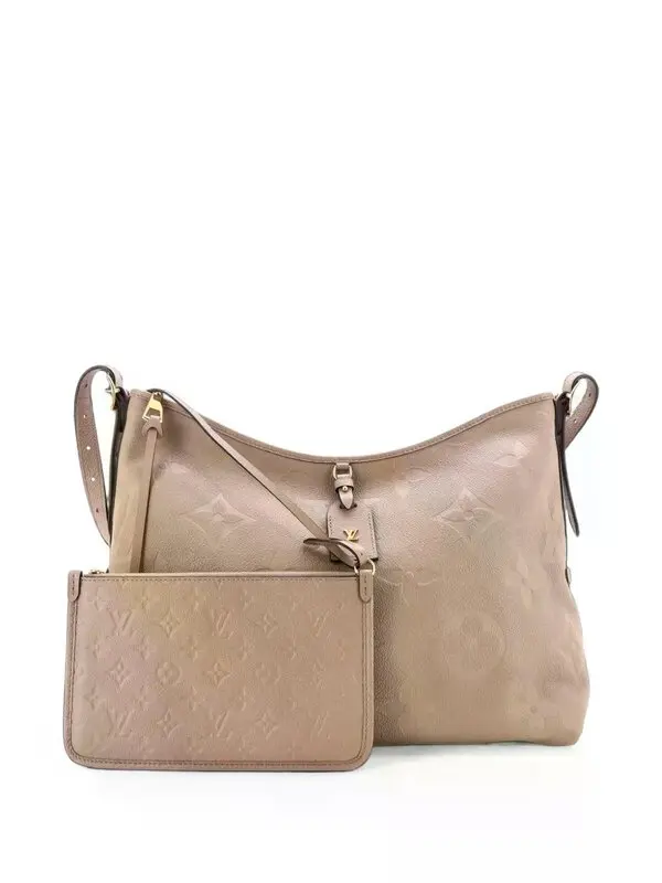 LOUIS VUITTON Carryall Monogram Empreinte Giant Mm Hobo Bag