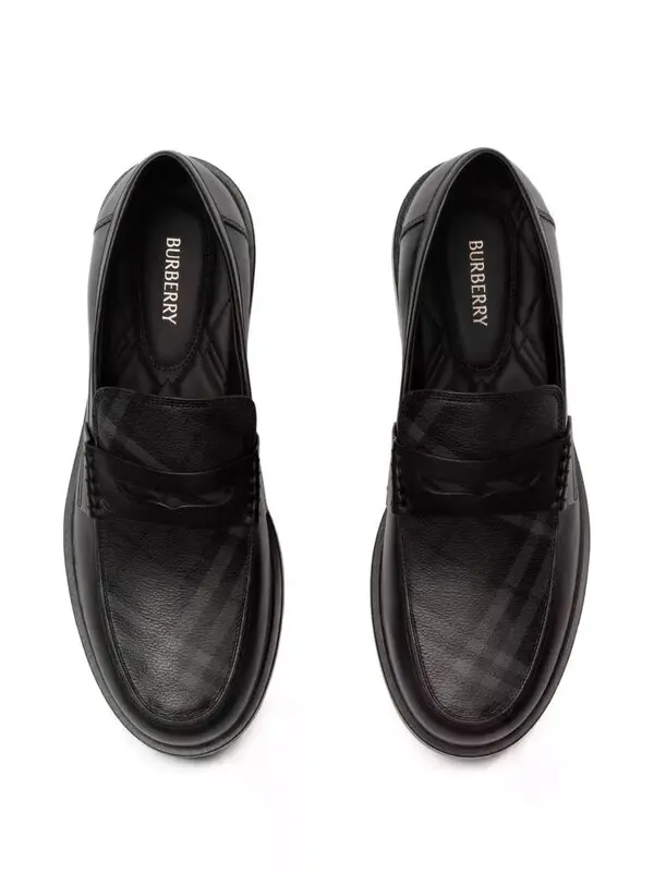 Burberry Leather Pembroke Loafers