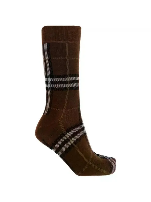 Burberry Check-pattern Socks