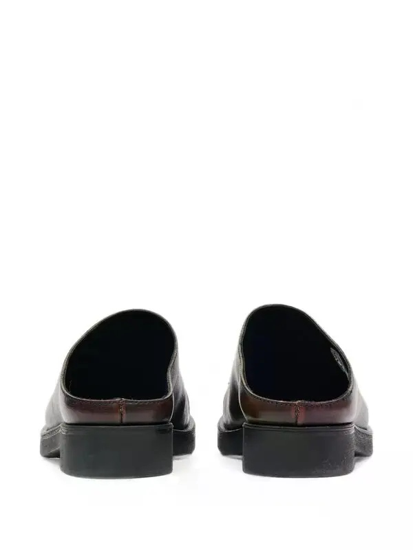 MAISON MARGIELA Round-toe Leather Mules