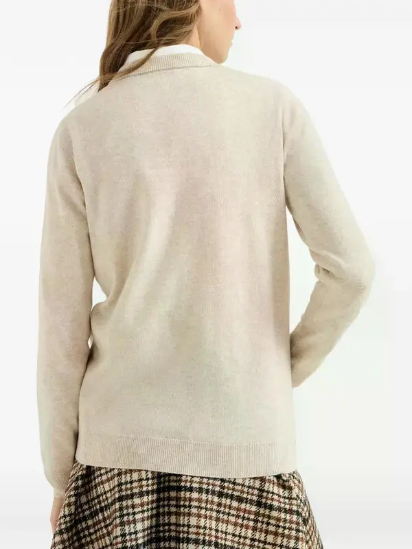 Brunello Cucinelli Cashmere Sweater With Monili