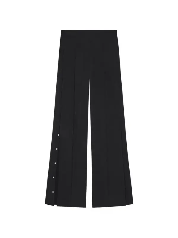 COURREGES Snap-twill Pressed-crease Trousers