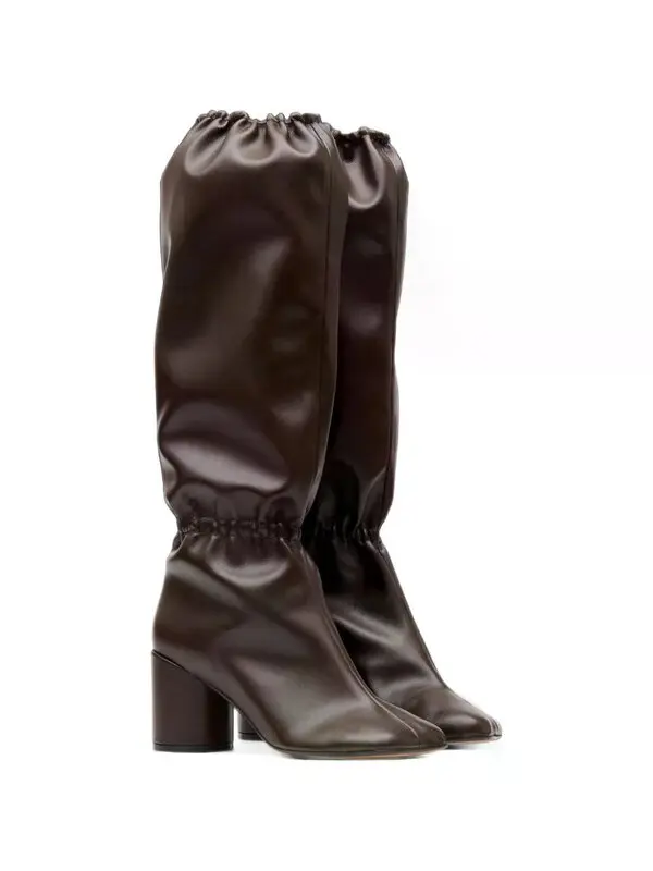 MAISON MARGIELA Anatomic Elasticated-detail Knee-high Boots